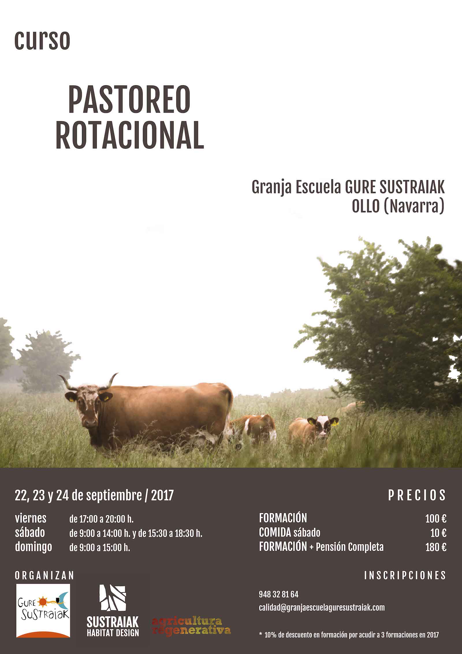 Sistemas de pastoreo rotacional y gestión animal - Sustraiak Habitat Design